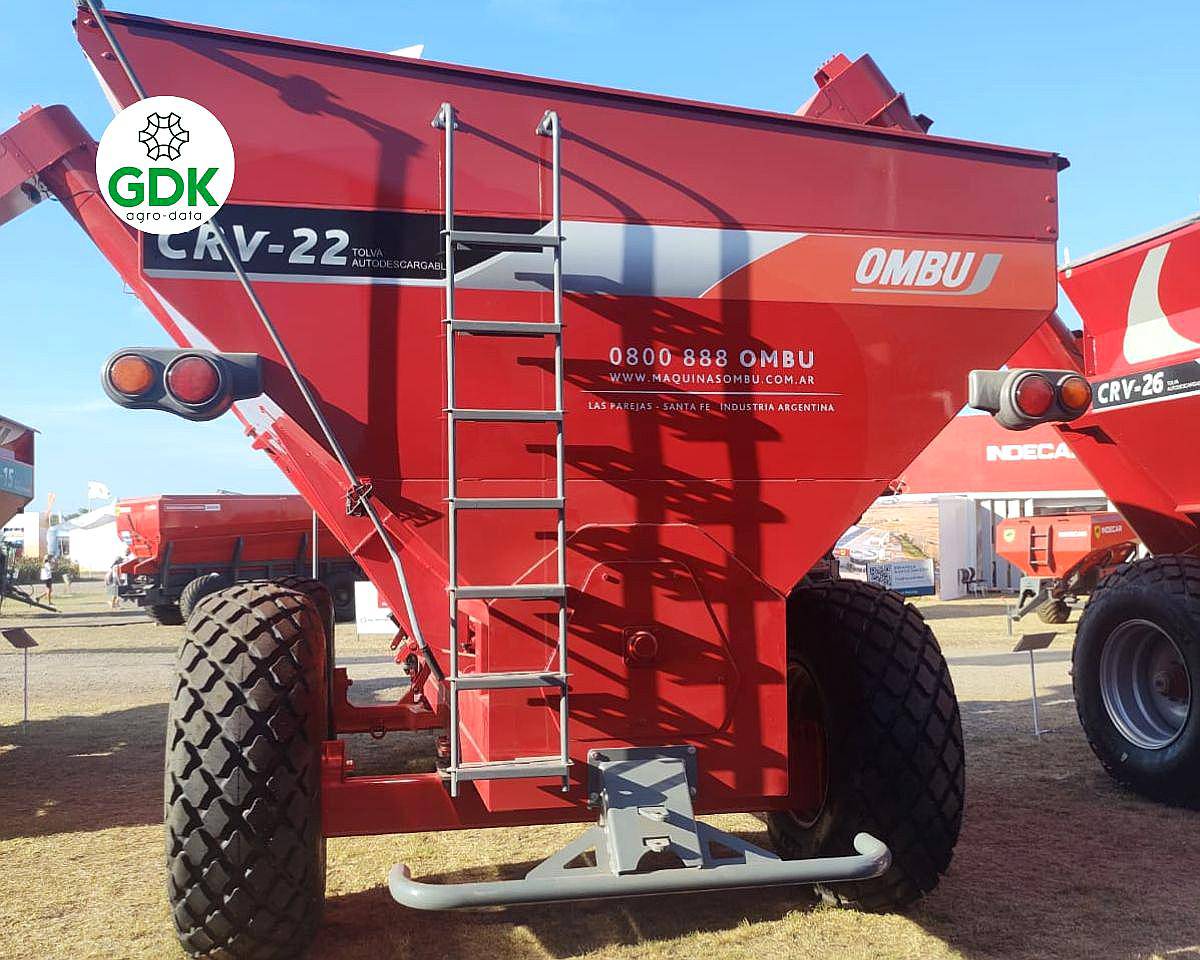 Tolva Autodescargable CRV 22 con ARO Bolita C/iva Contado - Agroads