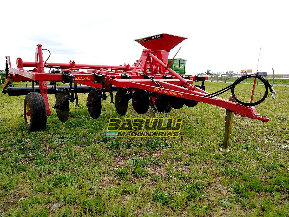 Descompactador de Suelos Corti SAV 7 Timones Disponible - Agroads