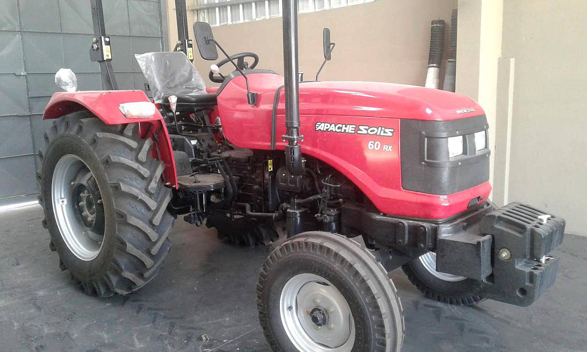 Tractor Apache Solis 60 RX 2wd - Año: 2020 - u$s 24.510 - Agroads