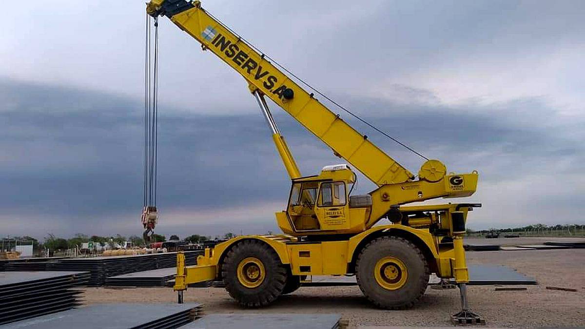Grúa Grove RT 75\s de 45 Toneladas. - Año: 1990 - Agroads