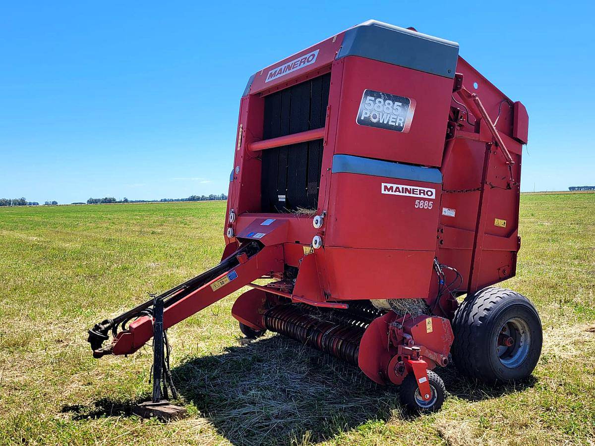 Rotoenfardadora Mainero 5885 . - Año: 2015 - Agroads