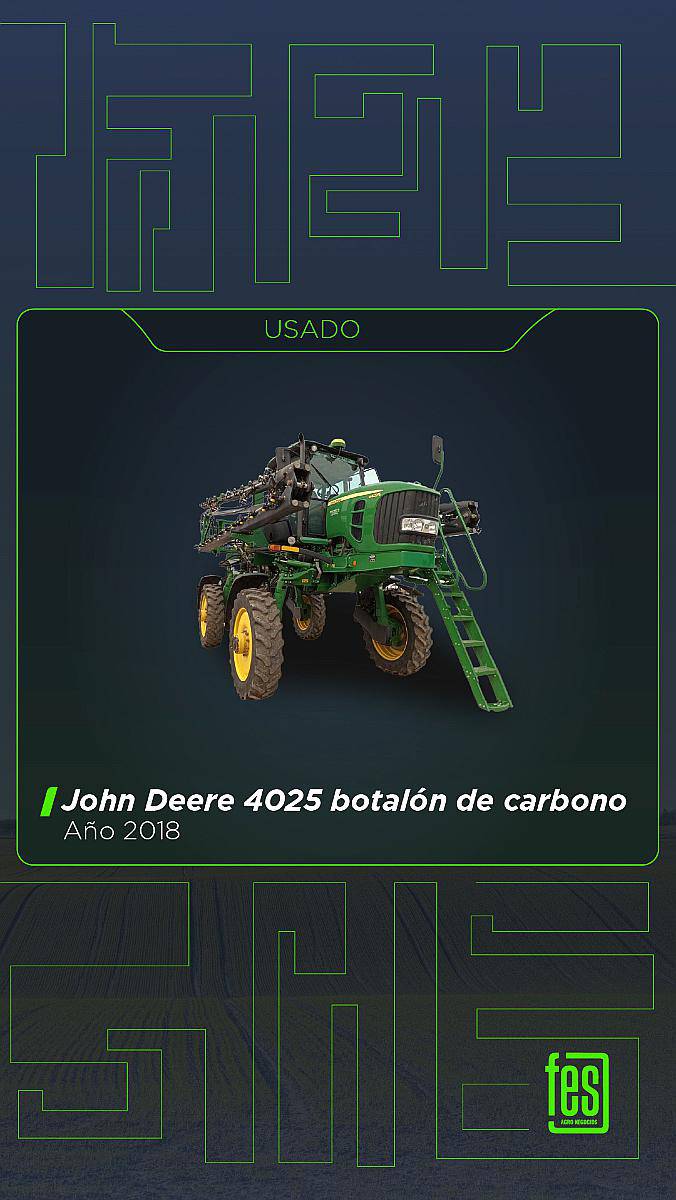 John Deere 4025 Botalón de Carbono - Año: 2018 - Agroads