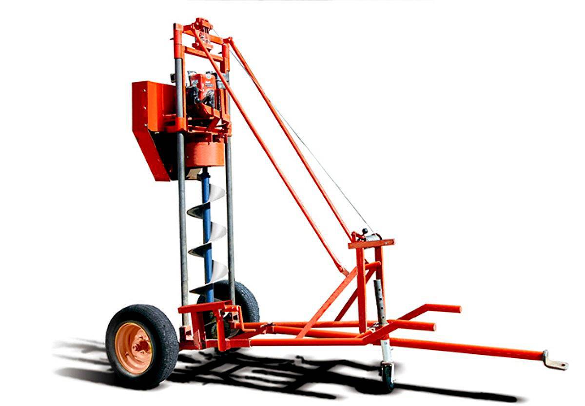 Hoyadora Portátil con Motor Hp8. Nueva - Año: 2018 - Agroads (cod: 559600)