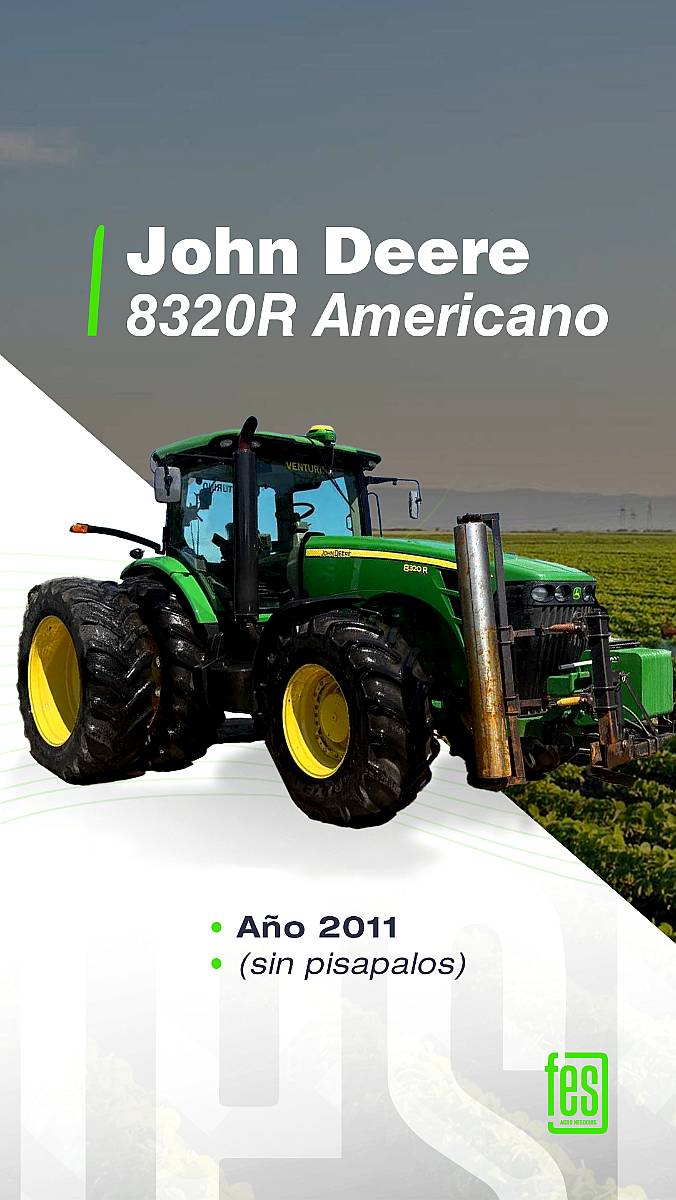 John Deere 8230r Americano año 2011 - Año: 2011 - Agroads