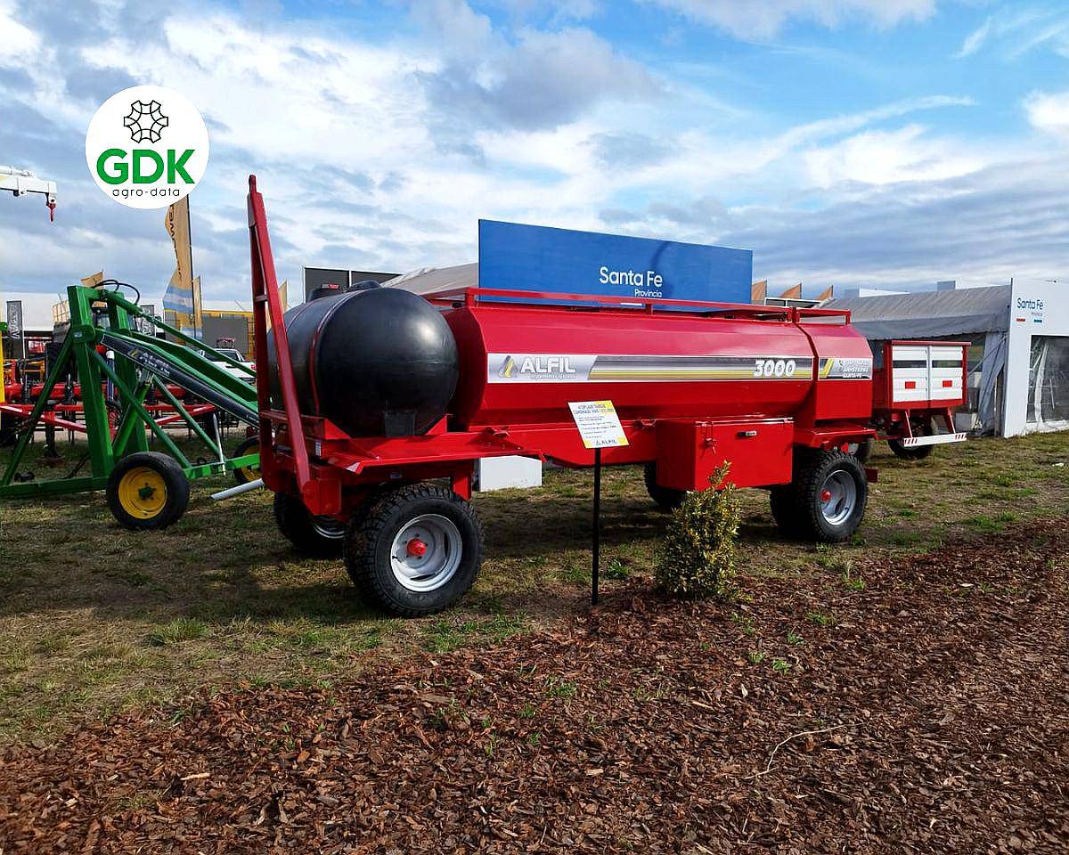 Acoplado Tanque Combinado - Cisterna 5000lts Novedad - Agroads