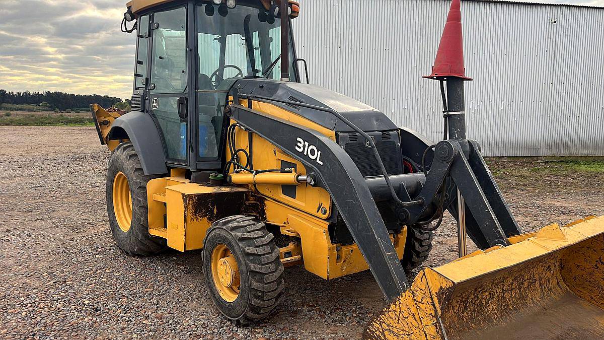 Pala Retro John Deere 310l 2017 Americana 4X4 Extensible - Agroads