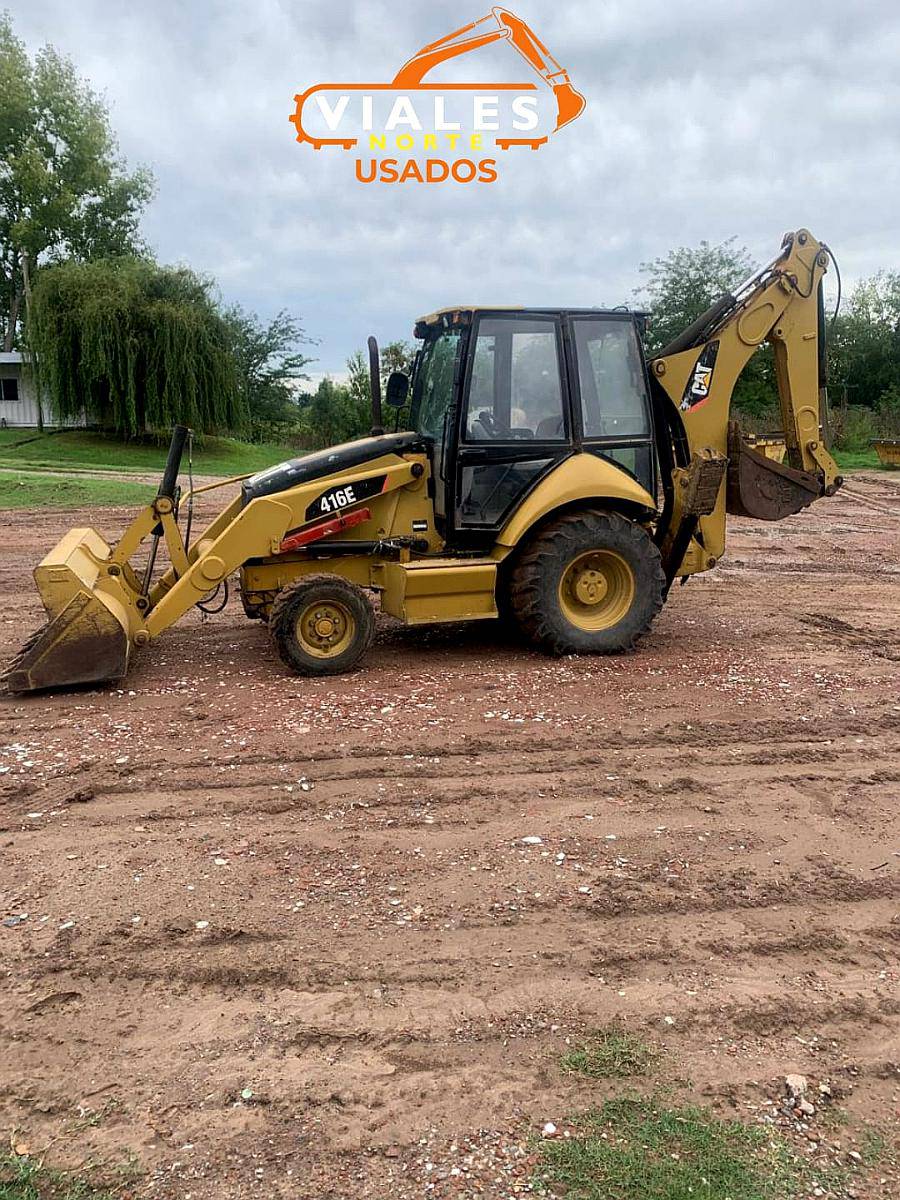 Pala y Retro Caterpillar 416e - Año: 2008 - u$s 40.000 - Agroads