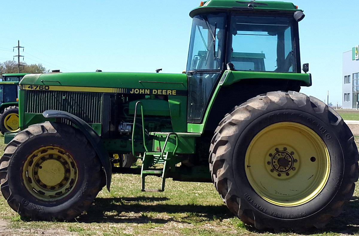 Tractor John Deere 4760, 200hp, C/duales, 1993 - Año: 1993 - Agroads