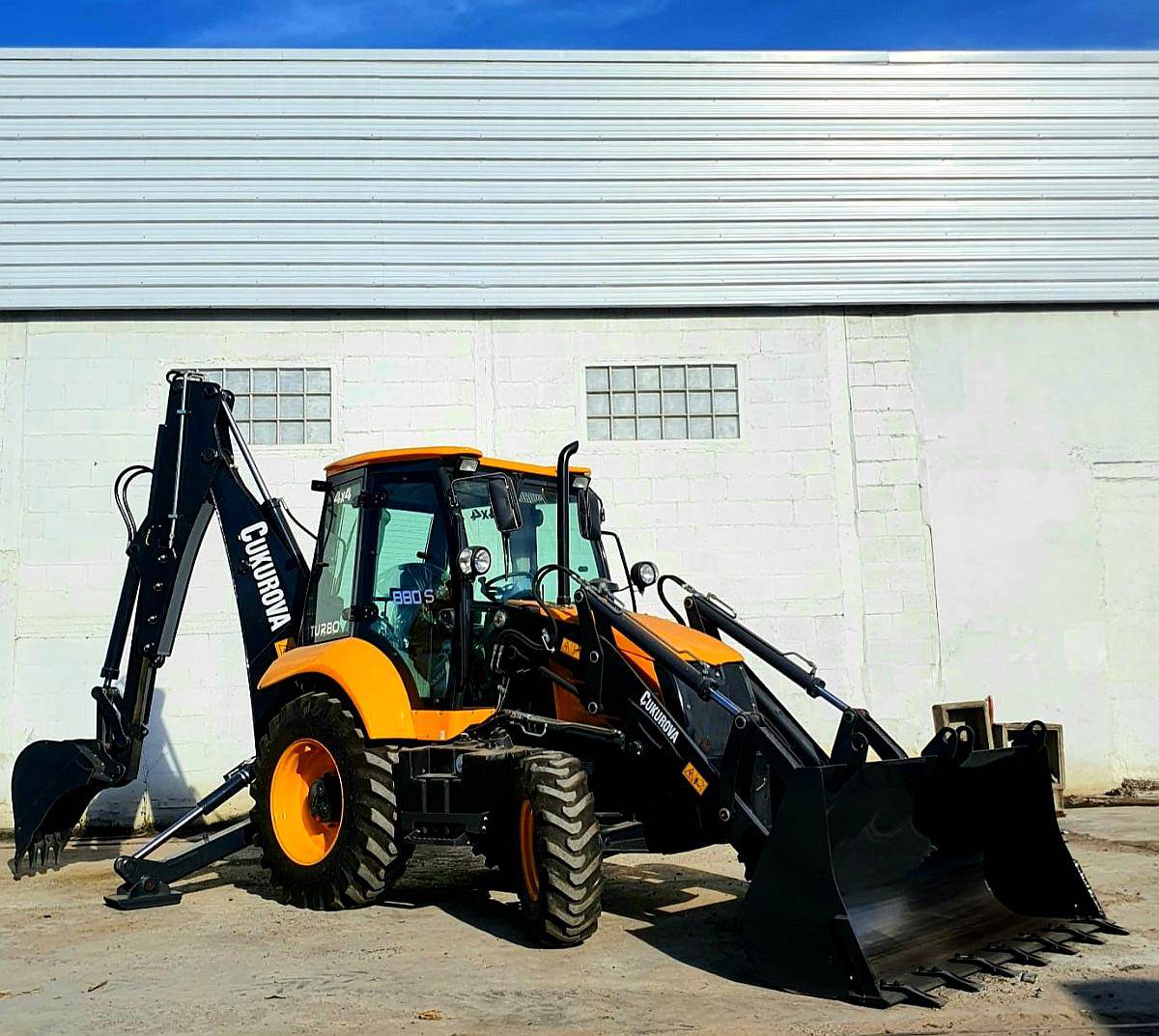 Retropala Cukurova 880s 4X4 Perkins Inglés 100 HP PLAN12 - Agroads
