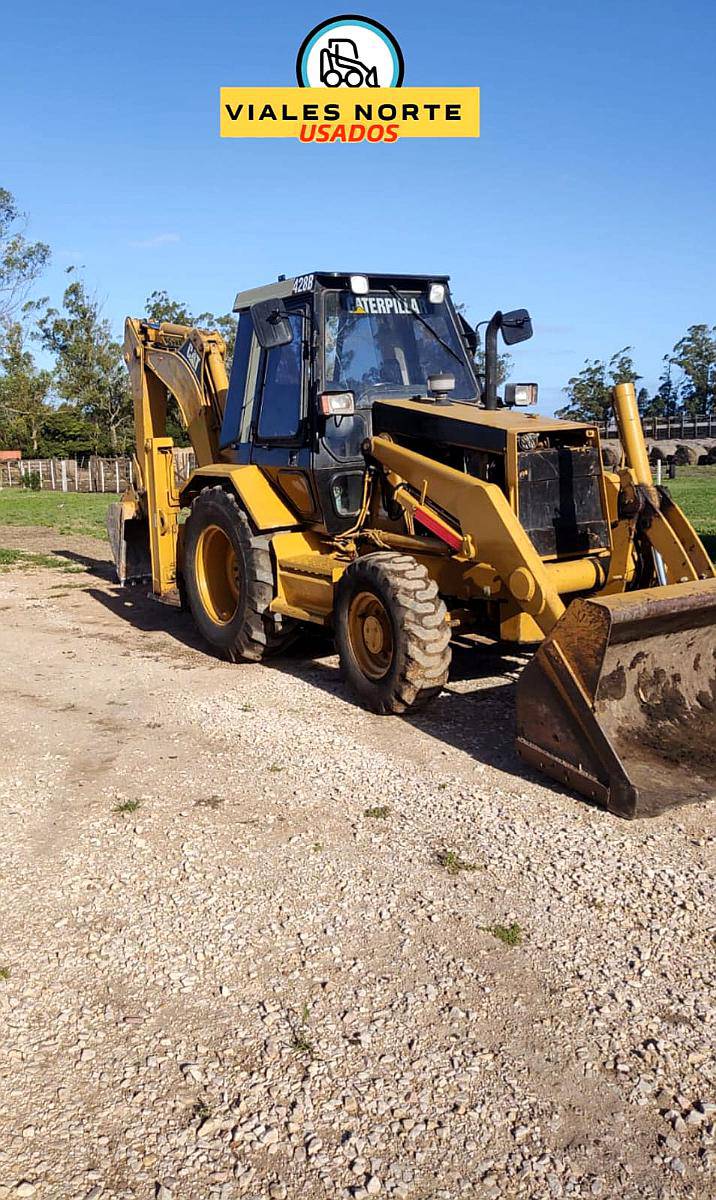 Pala y Retro Caterpillar 428 4X4 - Año: 1998 - u$s 37.000 - Agroads