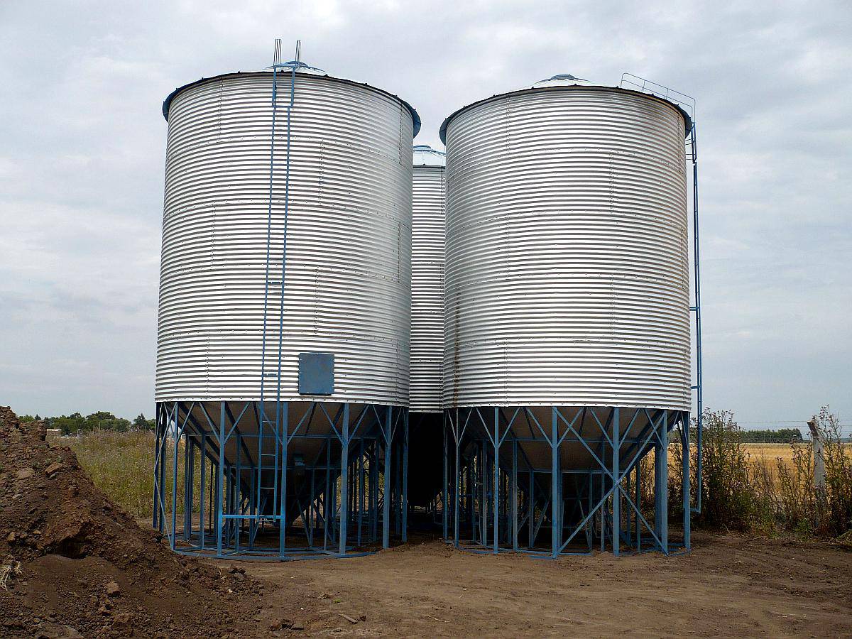 Silo Aereo Cap. 60 TN. Metalmen Colonia Menonita. - Agroads