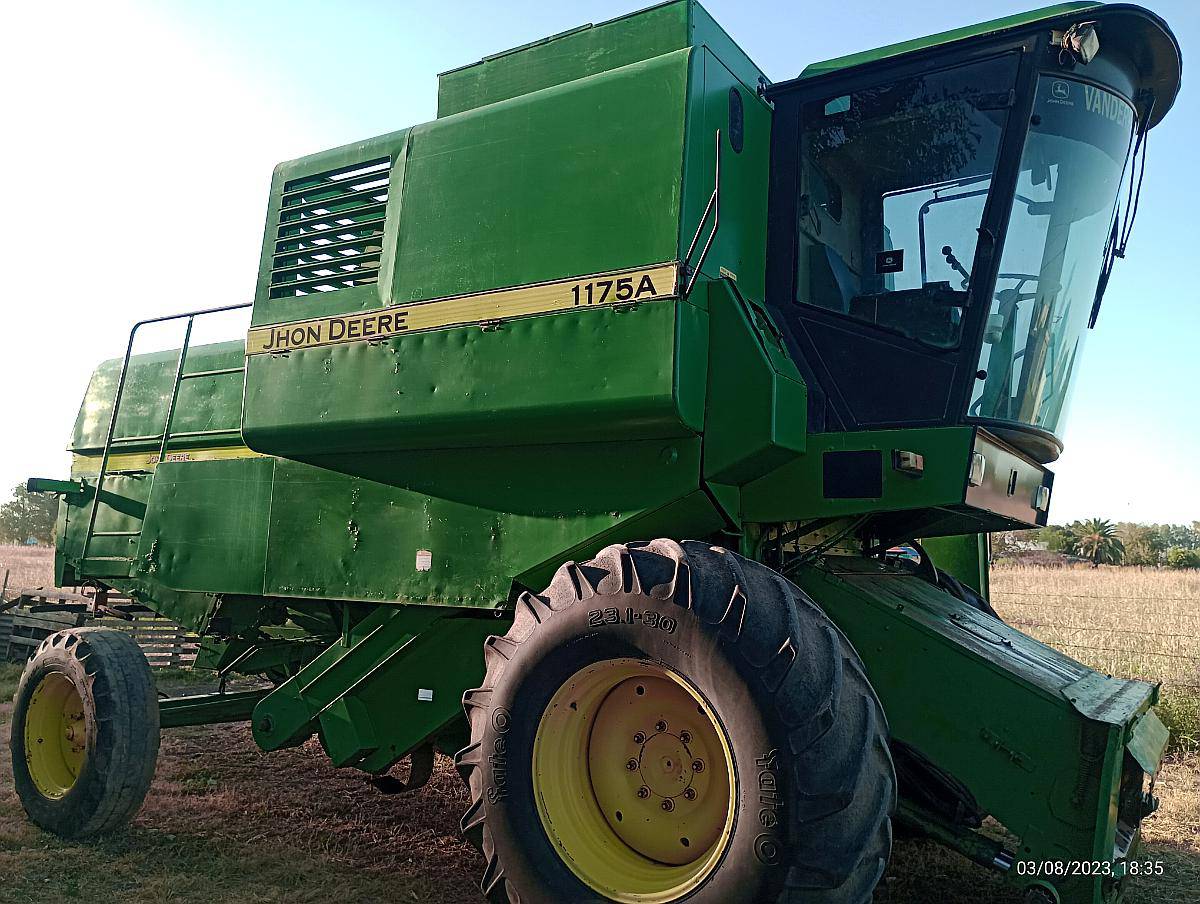 Cosechadora John Deere 1175 - Año: 1996 - $ 3.600.000 - Agroads