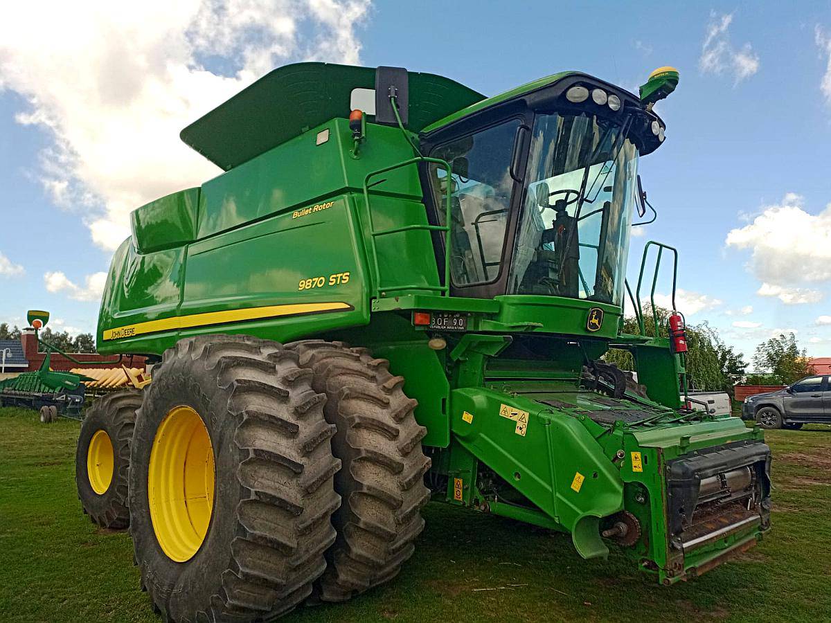 John Deere 9870 Sts, con PRO Drive, Piloto y Mapeo - Agroads