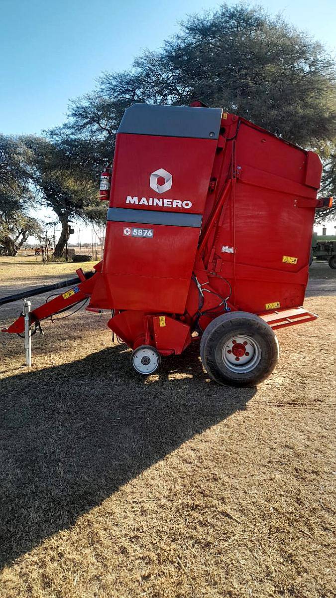 Rotoenfardadora Mainero 5876, año 2017, Rollo de 1.20 - Agroads