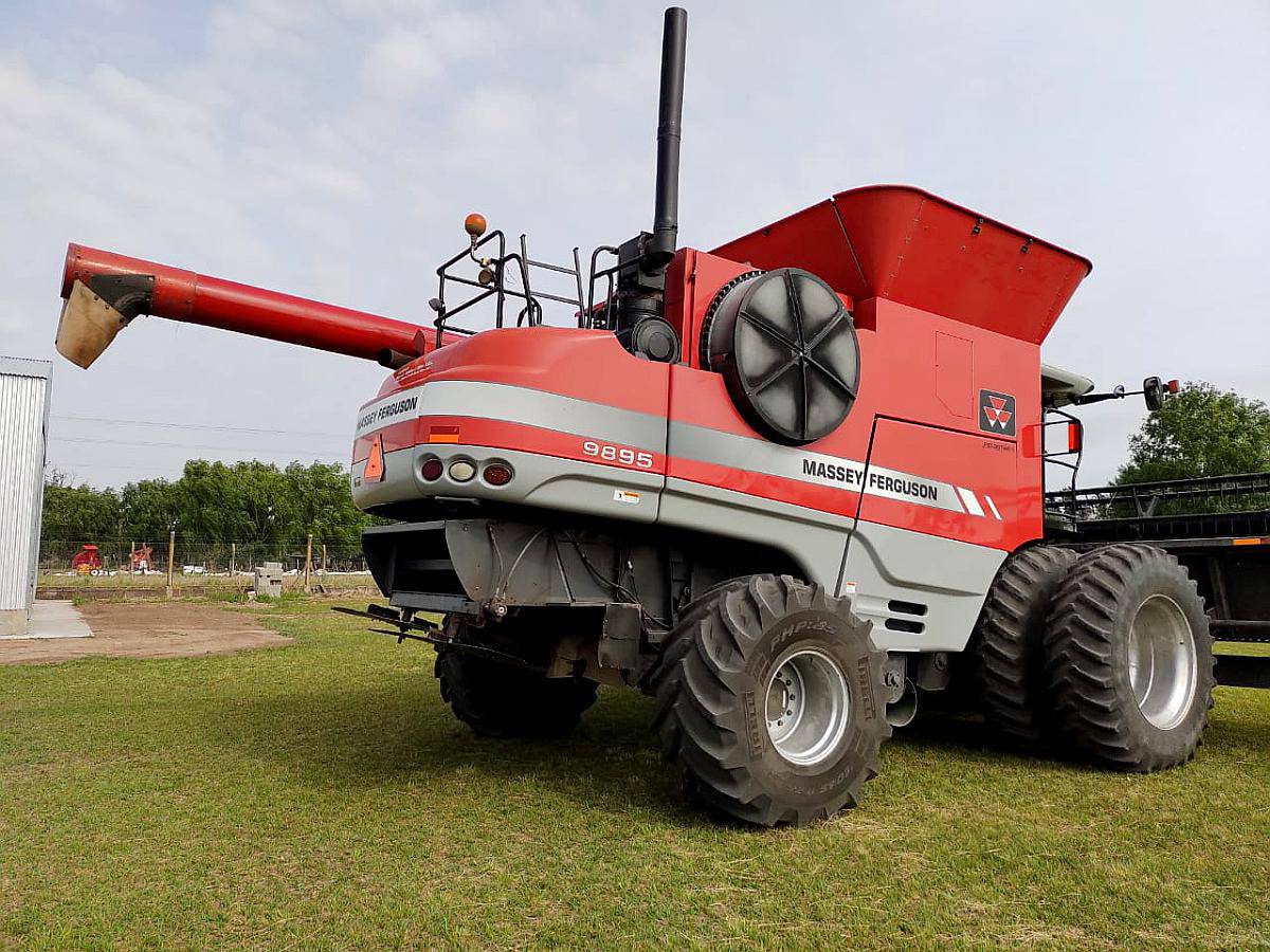 Cosechadora Massey Ferguson 9895 - Año: 2008 - u$s 350.000 - Agroads