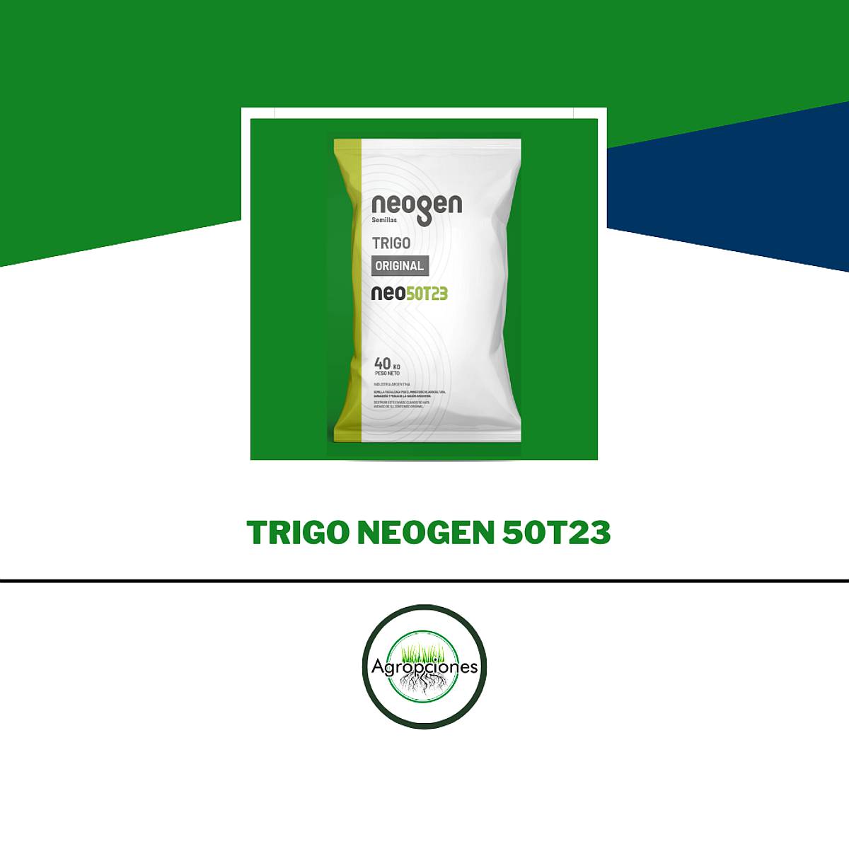 Semilla de Trigo Neogen 50t23 - Agroads