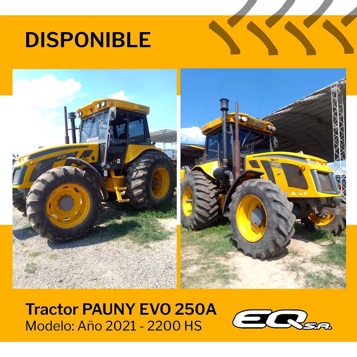 Tractor Pauny 250a EVO - Año: 2021 - Agroads