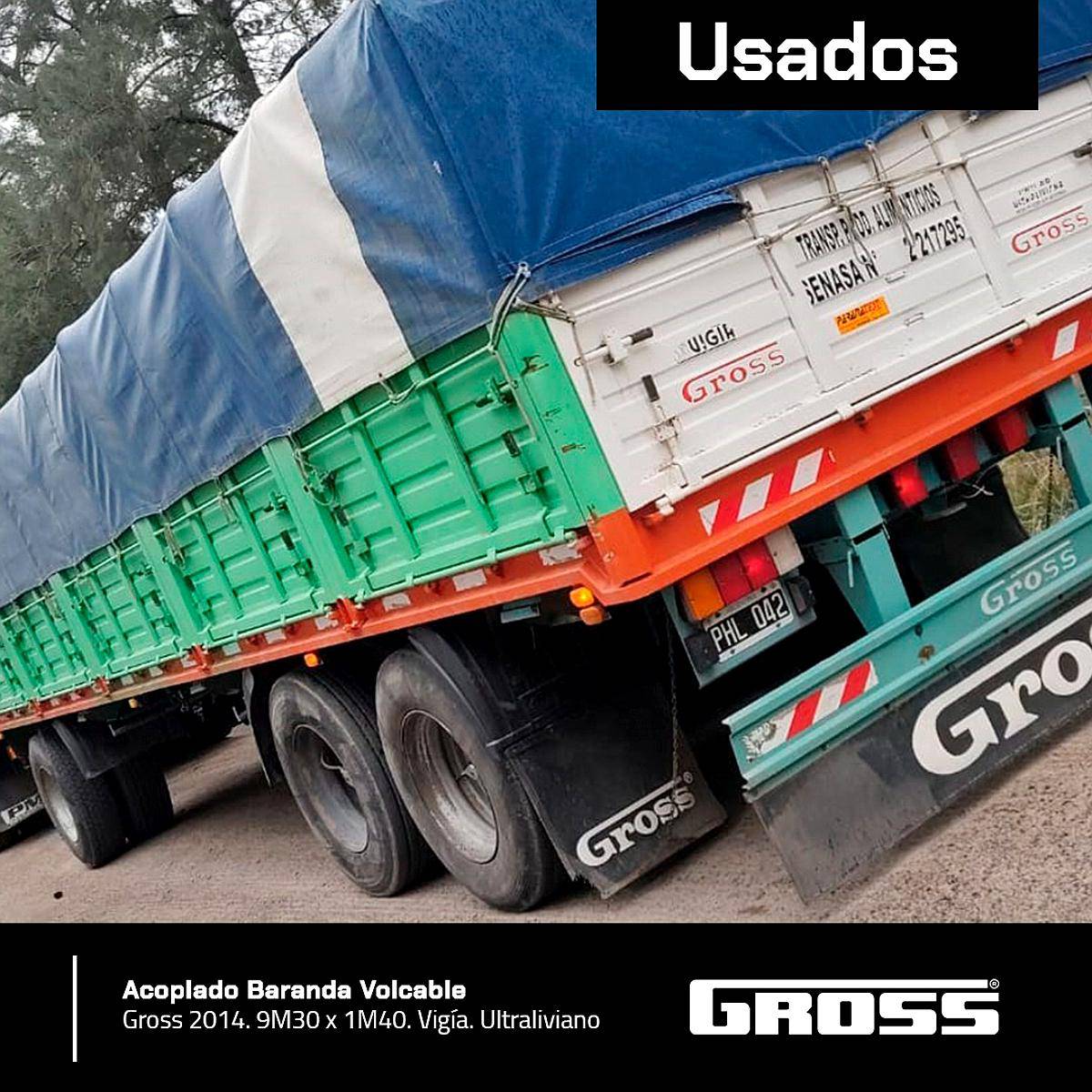 Acoplados Nuevos y Usados Gross - Año: 2023 - Agroads