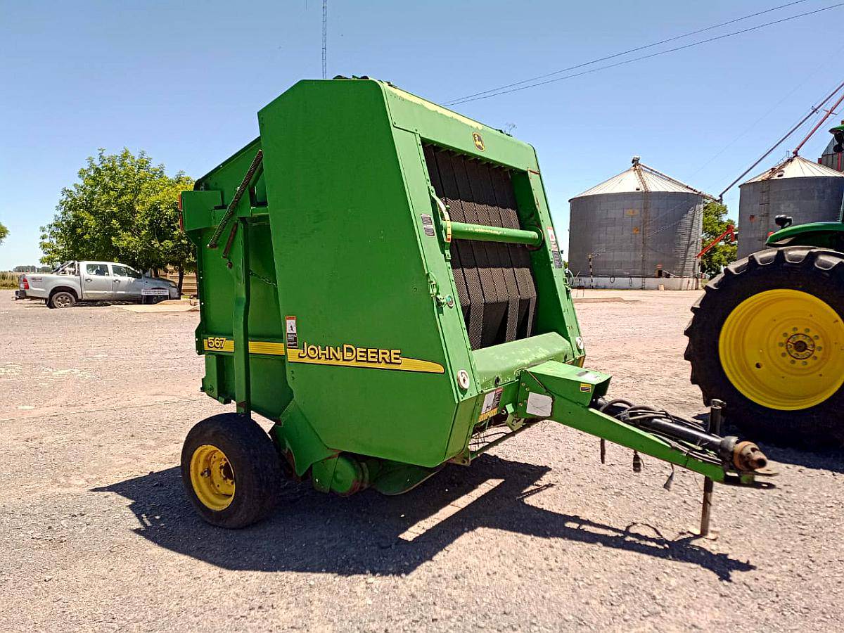Rotoenfardadora John Deere 567 año 2006.- 40.000 Rollos - Agroads
