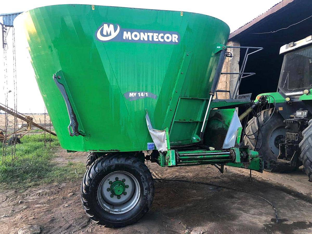 Mixer Vertical Montecor MV14 año 2018 muy Buen Estado - Agroads