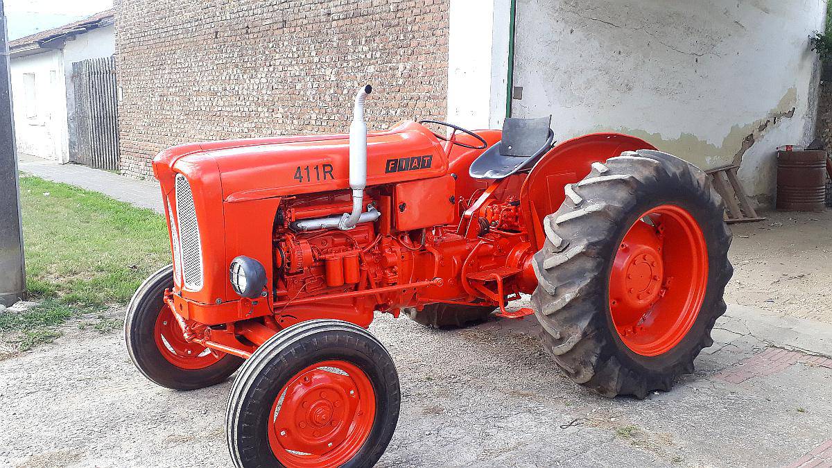 Tractor Fiat R411, la Unidad Esta Reparada a Nueva. - Agroads
