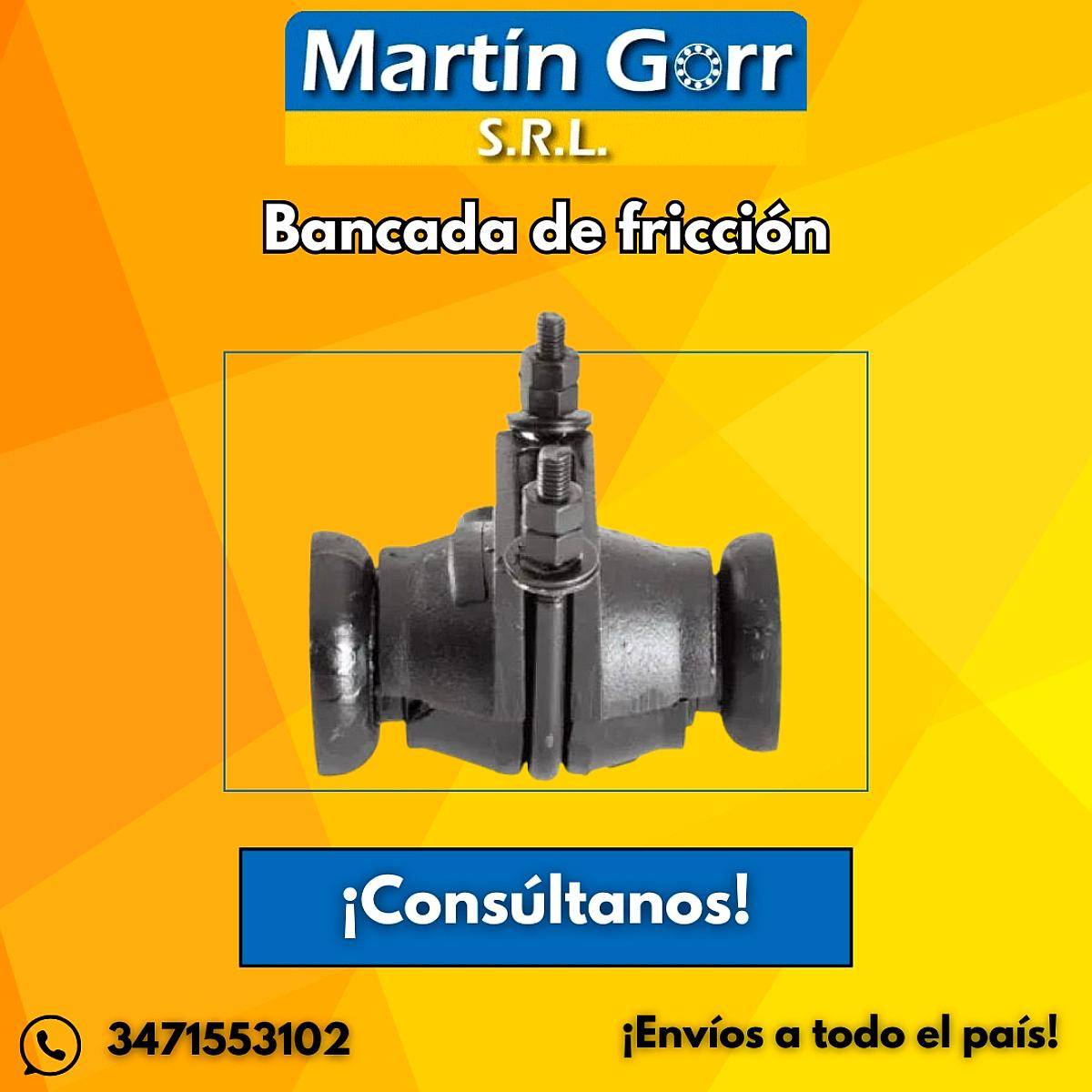 Bancada de Fricción Envíos a Todo el País - Agroads