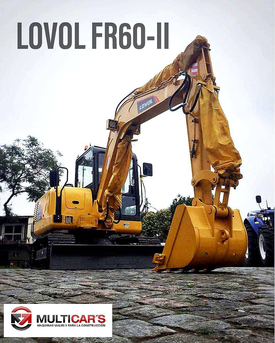 Excavadora Lovol FR60 Motor Yanmar 6 TN Tomamos Permutas - Agroads