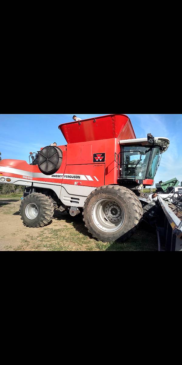 Cosechadora Massey Ferguson 9895 - Año: 2008 - $ 290.000 - Agroads