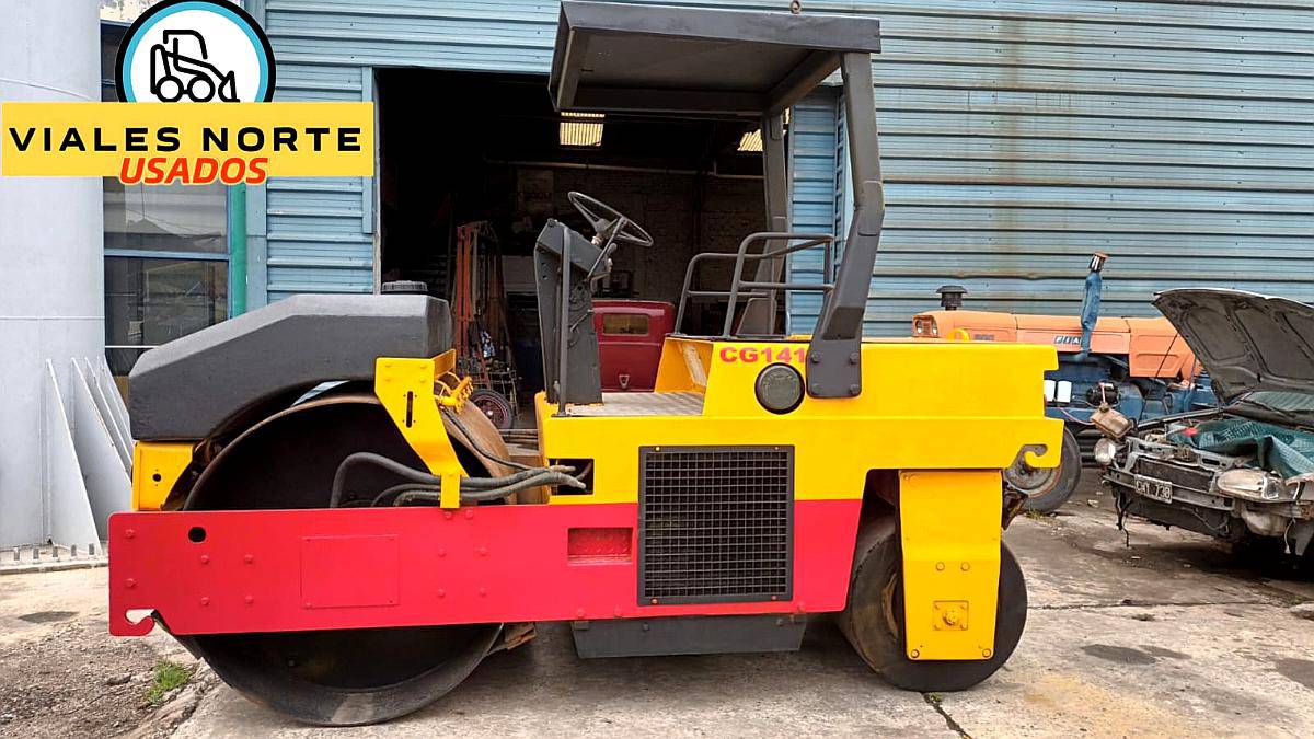 Compactador Dynapac CG141 Liso - u$s 45.000 - Agroads