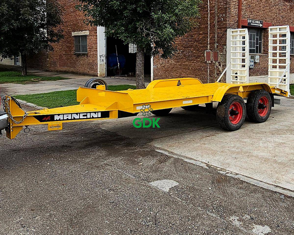 Carreton Tipo Trailer 4 TN con Rampa Trasera 4x2. Mancini - Agroads