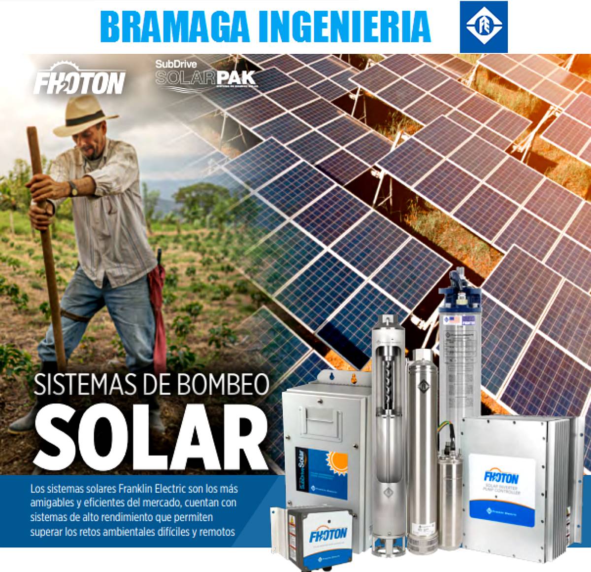 Bombas Solares Franklin Electric - $ 10 - Agroads