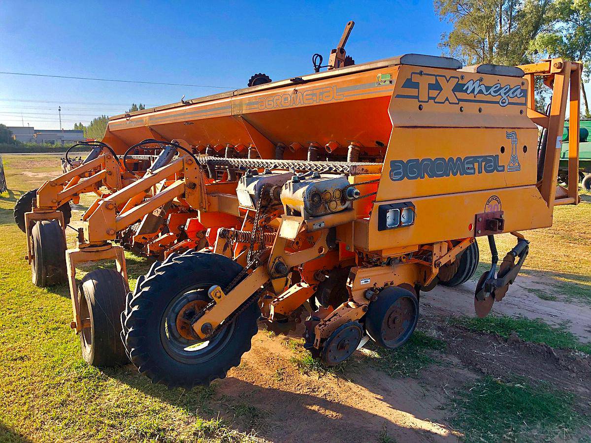 Sembradora Mecanica Agrometal TX Mega - Agroads