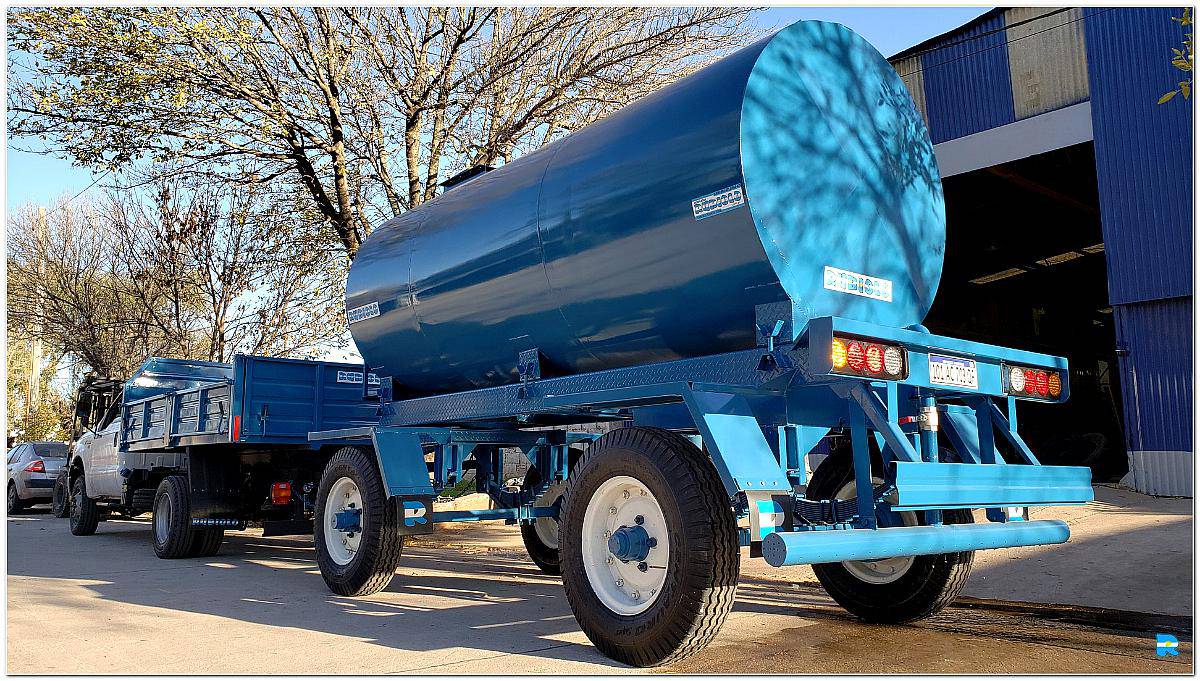 Acoplado Tanque Cisterna de Chapa para 15000 Lts. - Agroads