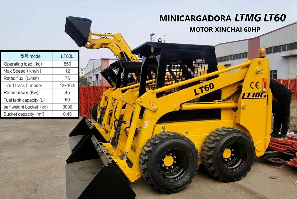 Minicargadoras Ltgm LT60 0km - Año: 2023 - u$s 35.000 - Agroads