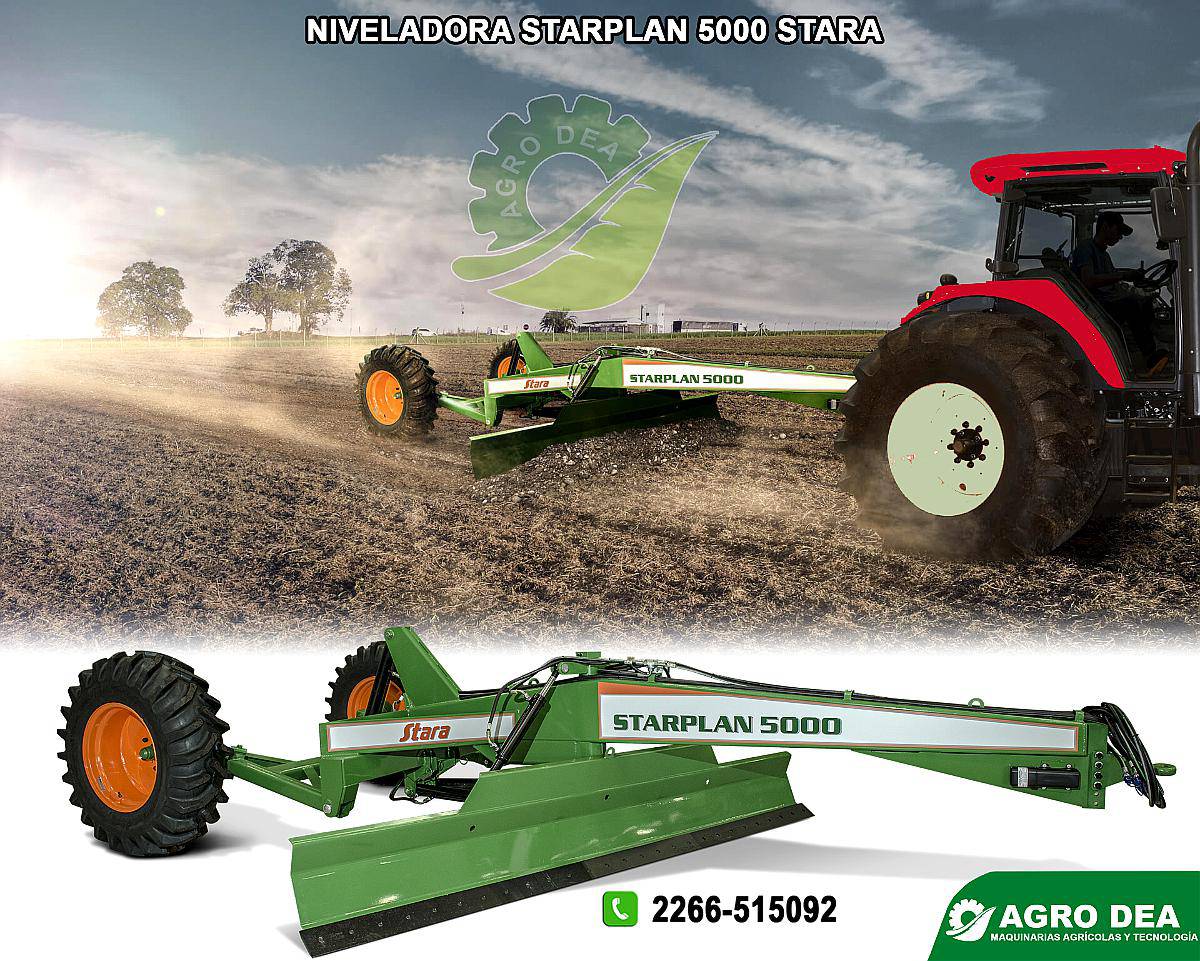 Vendo Niveladora de Arrastre Starplan Stara - Año: 2024 - Agroads