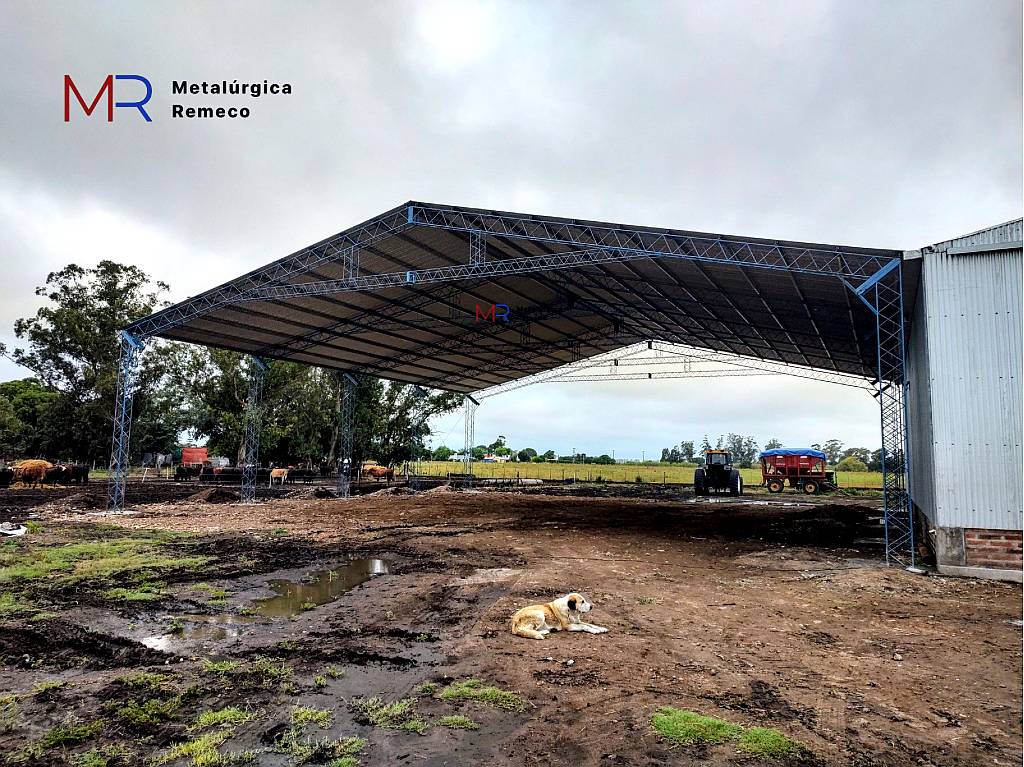 Tinglado de 10x20, Fabricamos Galpones y Tinglados a Medida - Agroads