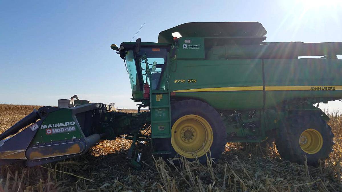 John Deere 9770 STS Draper 40 Pies.- Motor Reparado 1500 Hs - Agroads