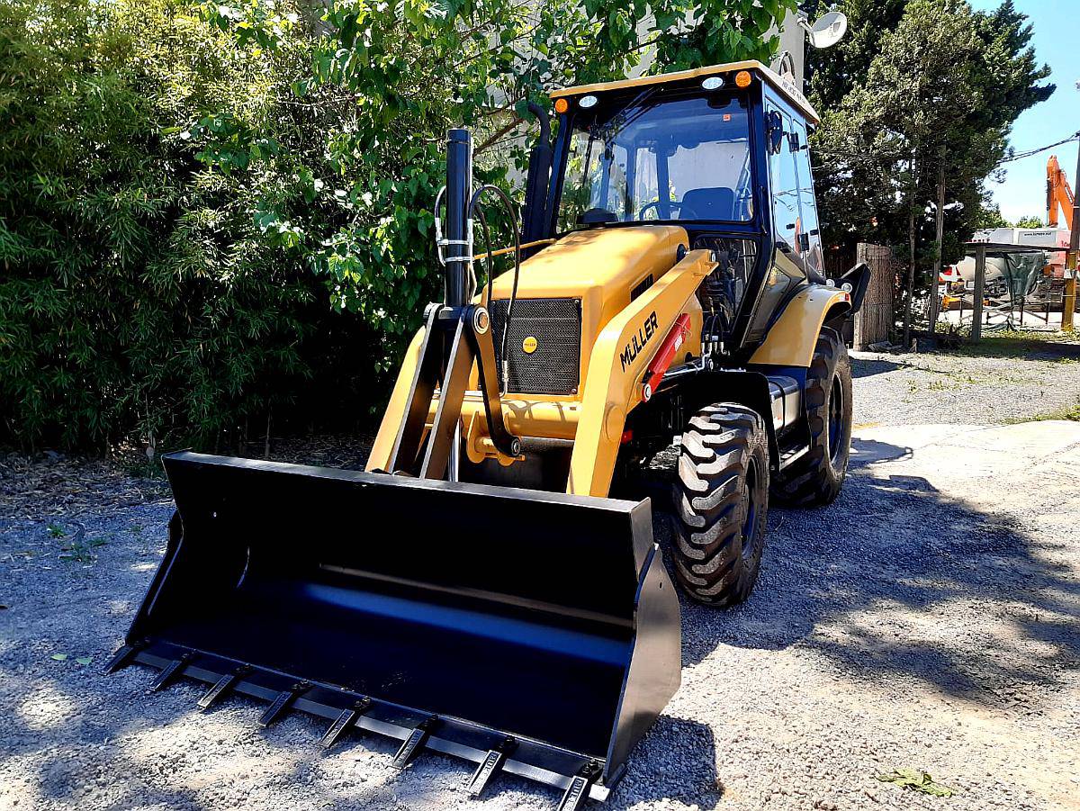 Pala y Retro Muller Motor Perkins 4X4 Nueva - Año: 2024 - Agroads