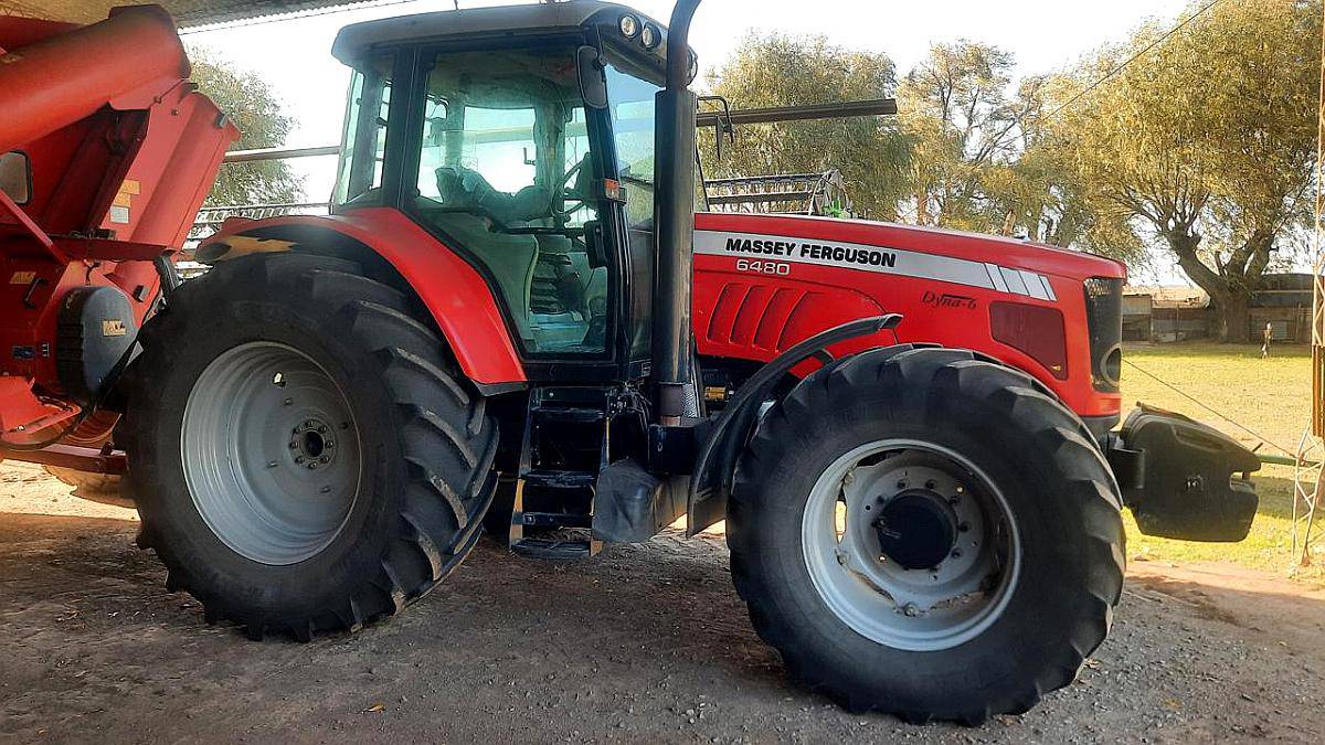 Tractor Massey Ferguson 6480 2008 - 180 HP - 7.300 Hs - Agroads
