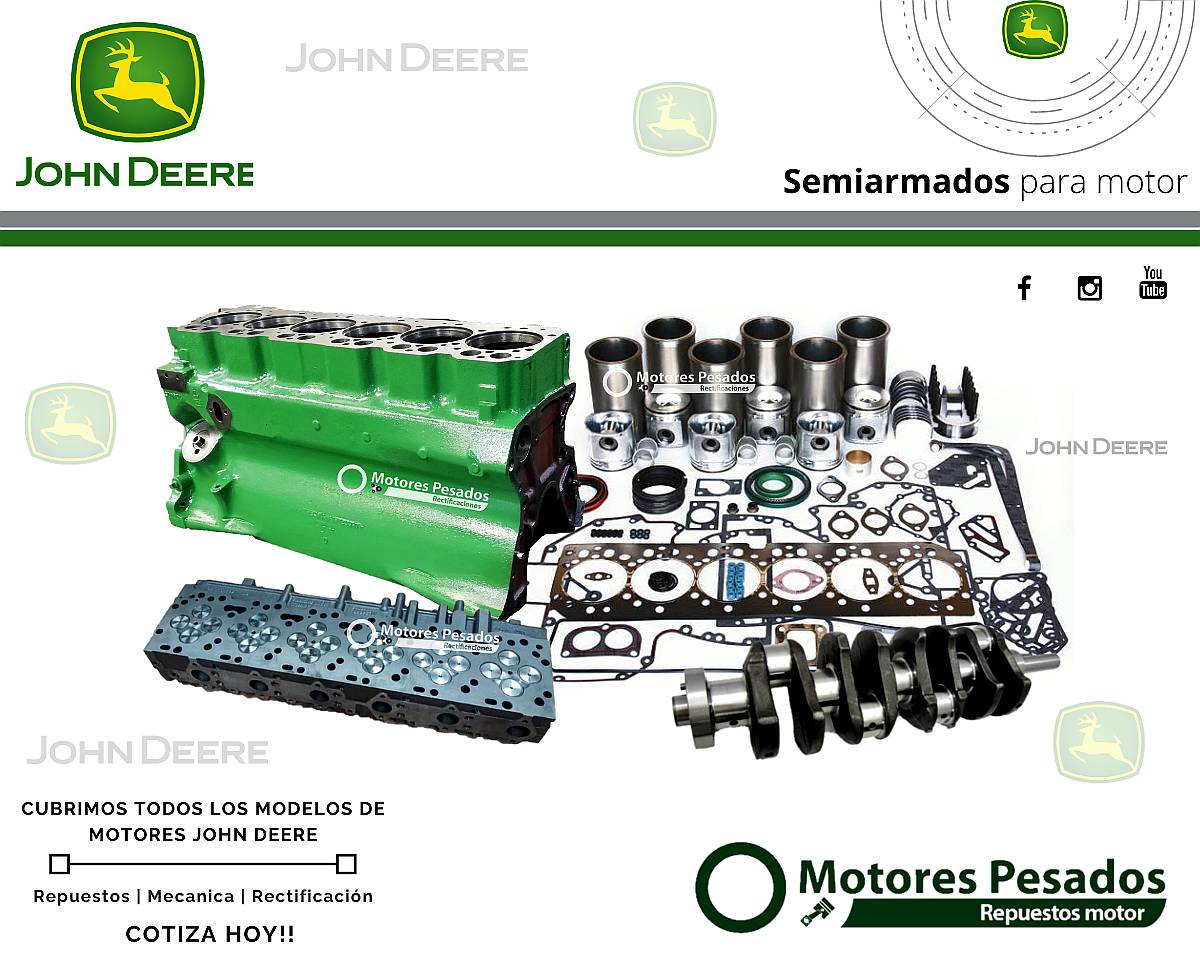 Repuestos para Motores John Deere - Todo para TU John Deere - Agroads
