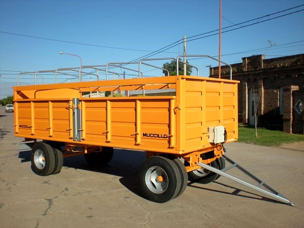 Acoplados Playos - Capacidad 6 TN de 5 Mts - Mucillo - Agroads