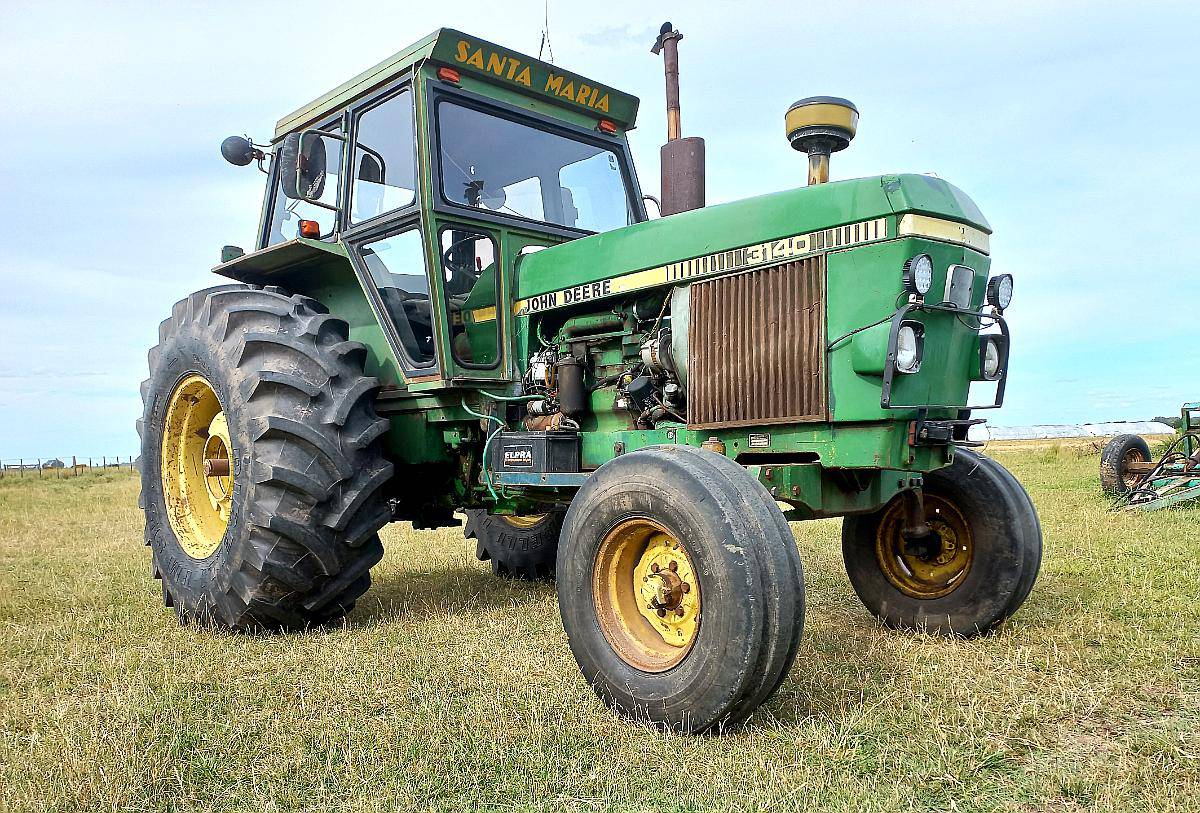 John Deere 3140 Buen Tractor Cubiertas Nuevas 2 Salidas Hid. - Agroads