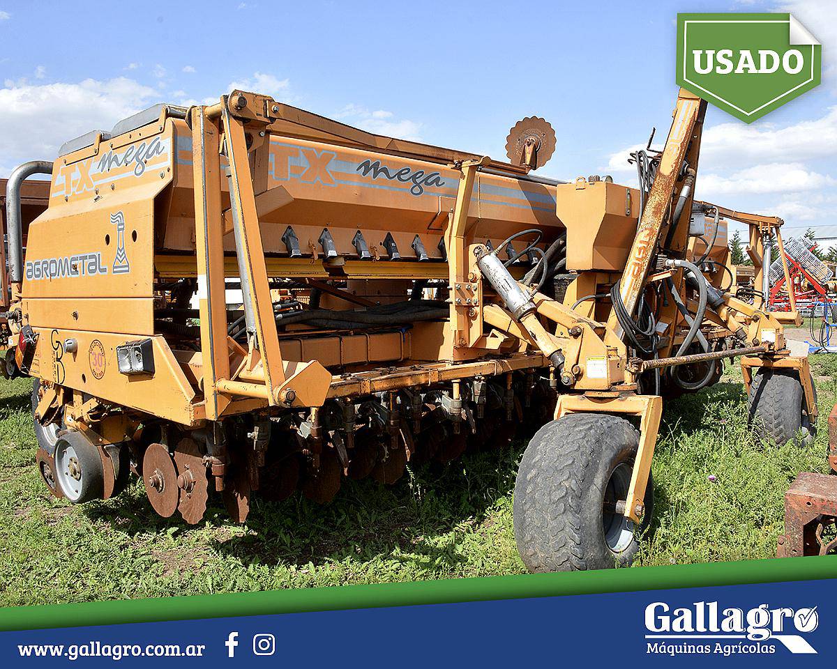 Sembradora Agrometal TX Mega 13/52 Mod: 2003 Usado - Agroads