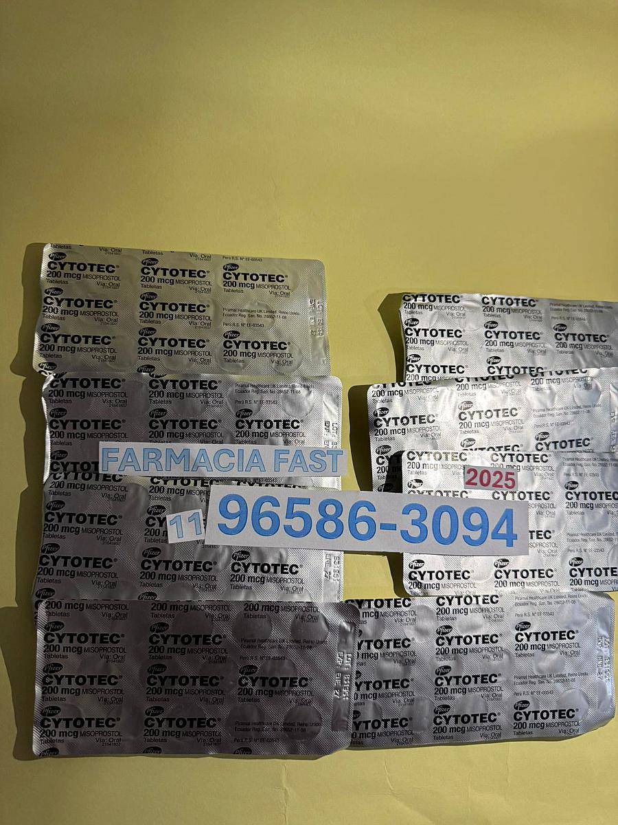 Cytotec 200 MCG Misoprostol 1461 Orifinal Pfizer SAO Paulo - Agroads