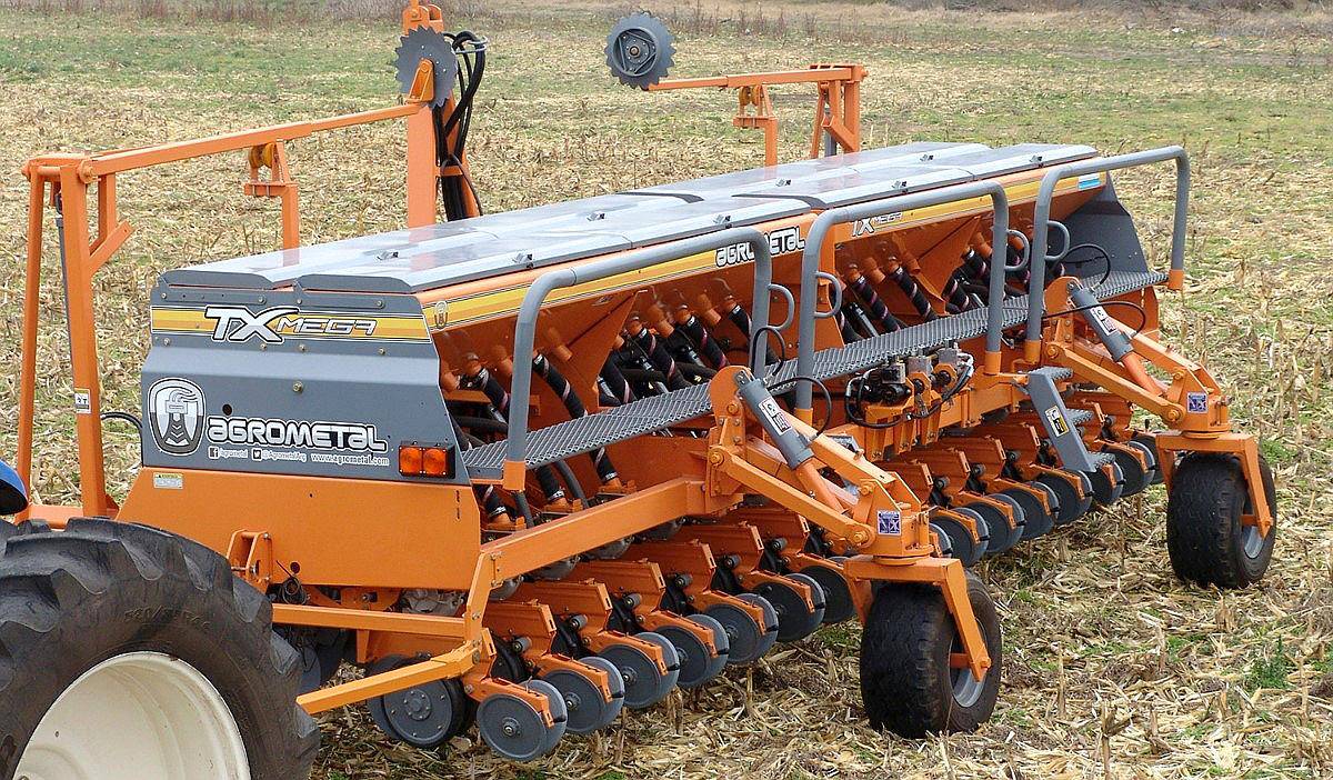 Sembradora de Granos Gruesos Agrometal TX Mega 1152 - Agroads
