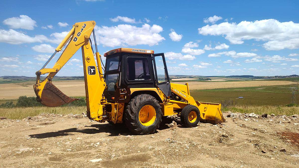 Retro Pala John Deere 310d año 1996. TS. 100% Operativa - Agroads