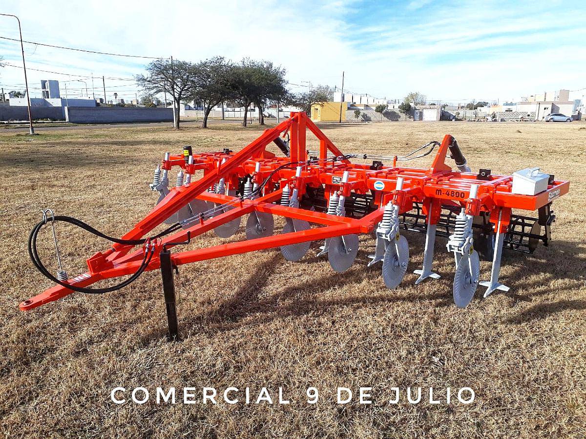 Paratil Descompactador de Suelo Secman 4,80 Mts M-4800 - Agroads