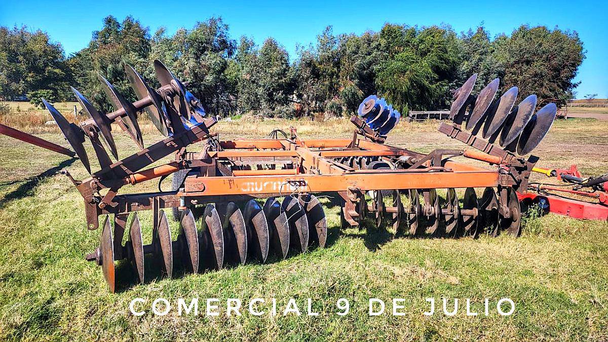 Rastra de Discos Crucianelli 56 Platos Excelente - Agroads