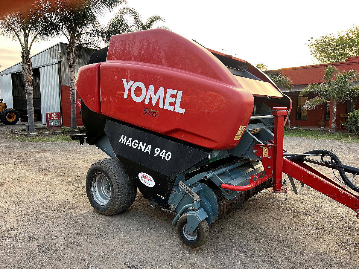 Rotoenfardadora Yomel Magna 940 con Cutter - u$s 68.000 - Agroads