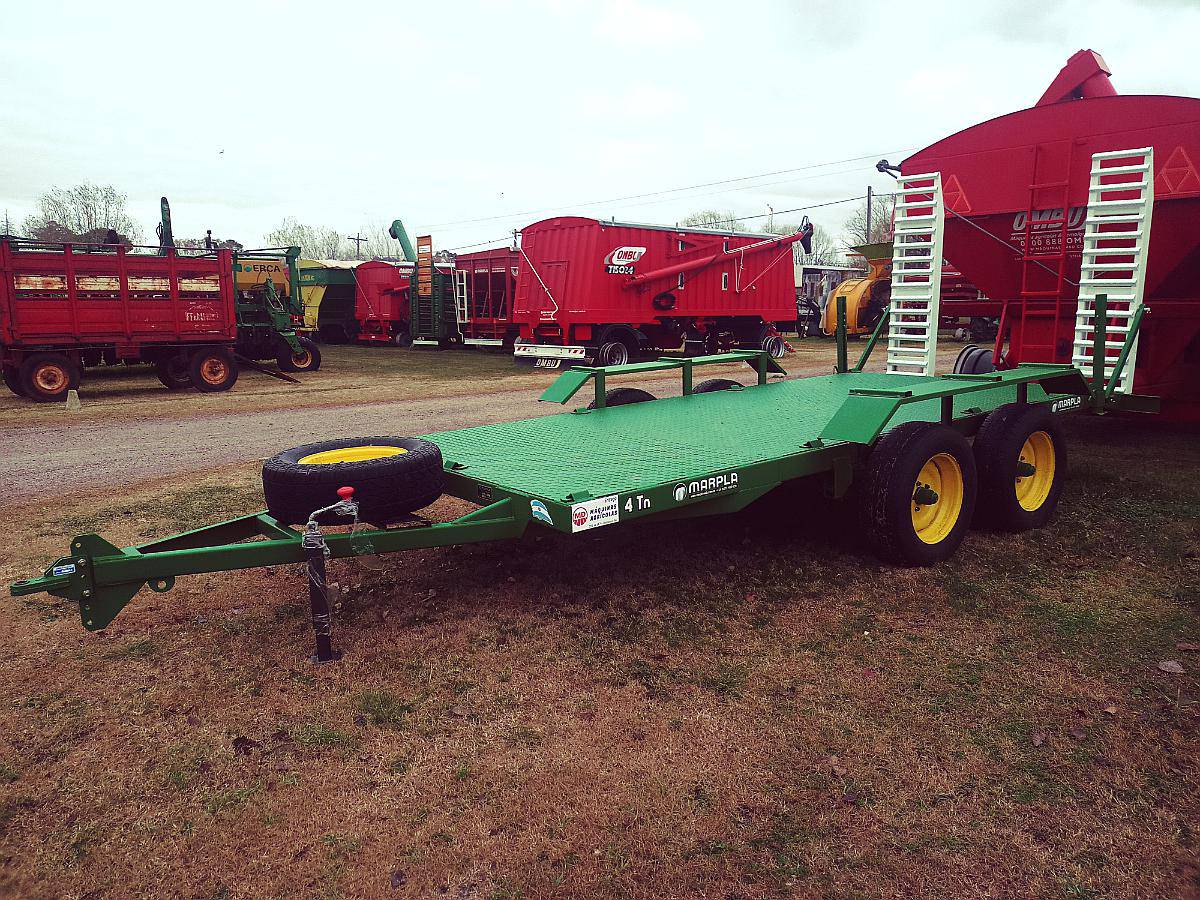 Acoplado Carretón Marpla 4 TN - Trailer con Rampa - Agroads